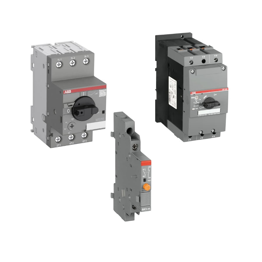ABB MANUAL MOTOR STARTERS & ACCESSORIES – Elio Electro Tech CC